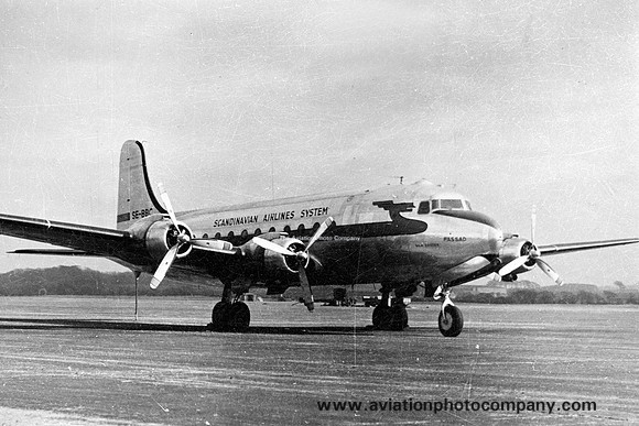 The Aviation Photo Company | Sweden | SAS Douglas C-54 SE-BBC