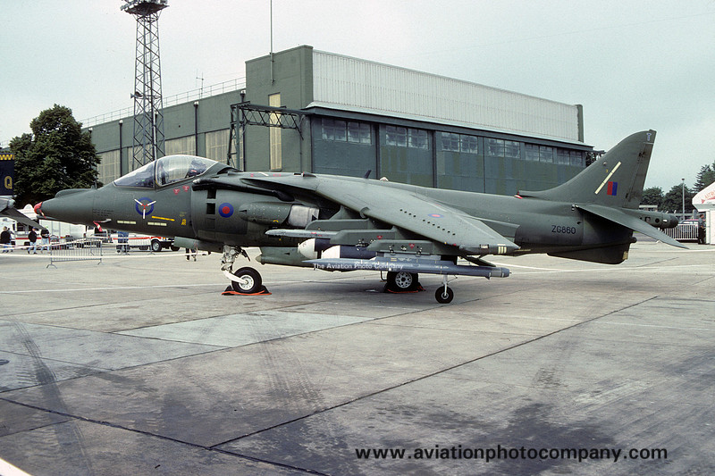 The Aviation Photo Company | Harrier/AV-8 | RAF SAOEU HS Harrier GR.7 ...