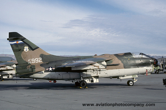 The Aviation Photo Company | A-7 Corsair | USAF Colorado ANG 120 TFS ...