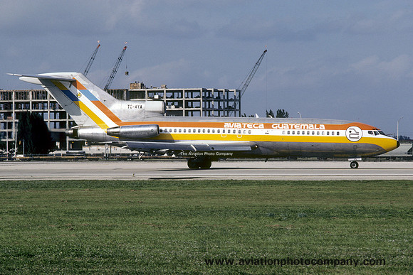 The Aviation Photo Company | Guatemala | Aviateca Boeing 727-173C TG ...