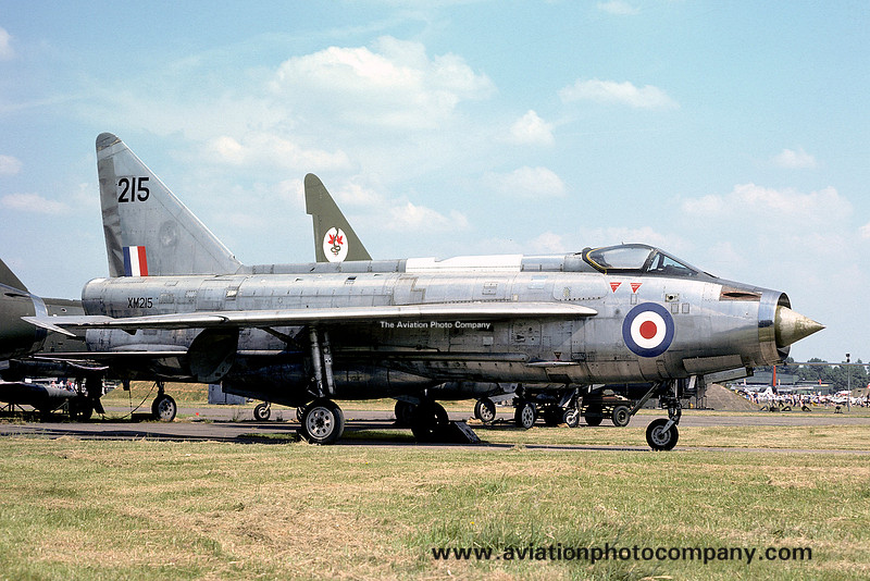 The Aviation Photo Company | Lightning (English Electric) | RAF English ...