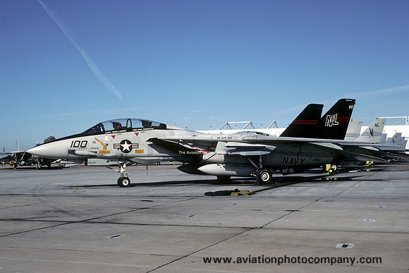The Aviation Photo Company | Archive | US Navy VF-51 Grumman F-14A ...